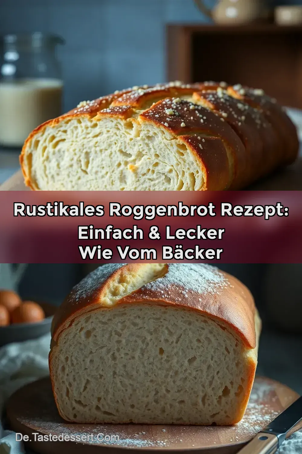 Roggenbrot selber backen - Einfach wie bei Oma!